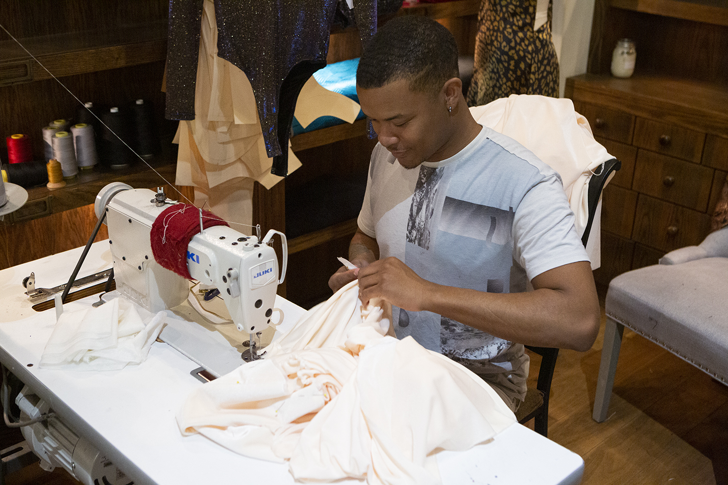 Project Runway contestant Delvin McCray has done sew much after his ...