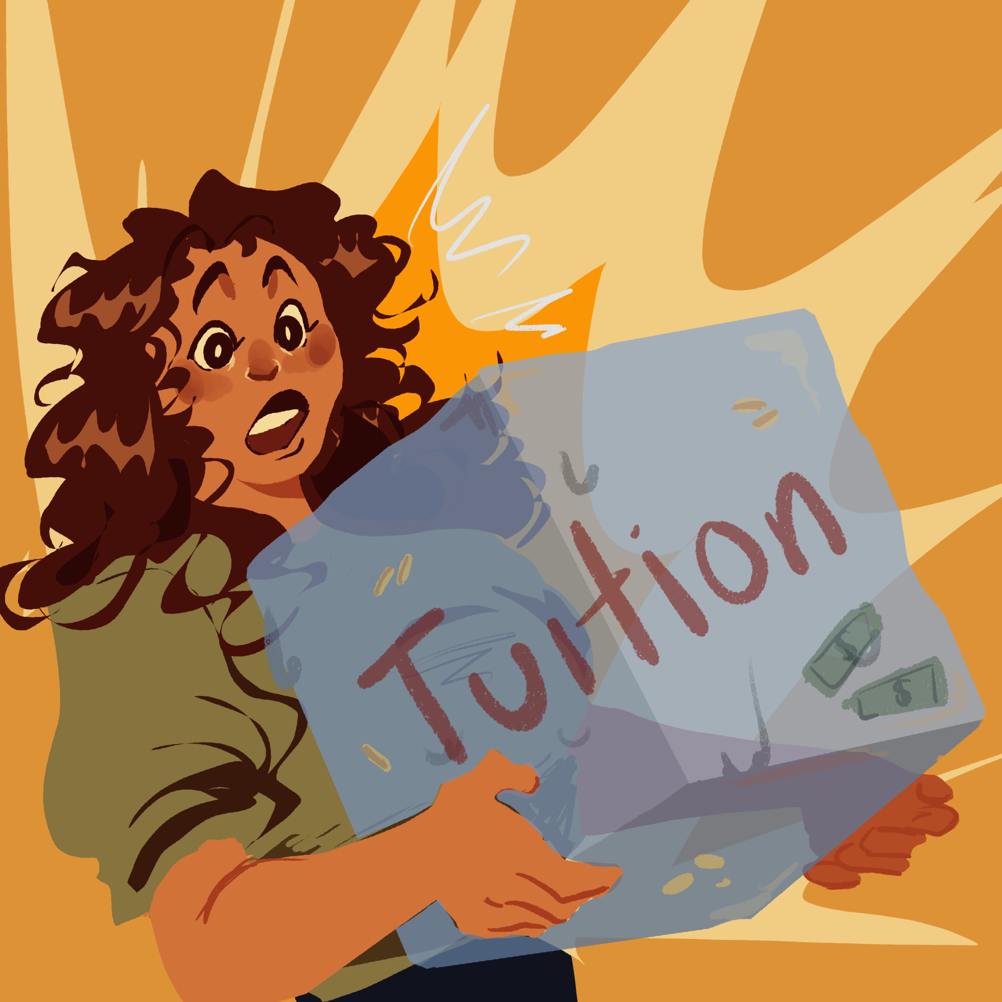 Chronversations with Kate Julianne Larroder: Students react to tuition ...